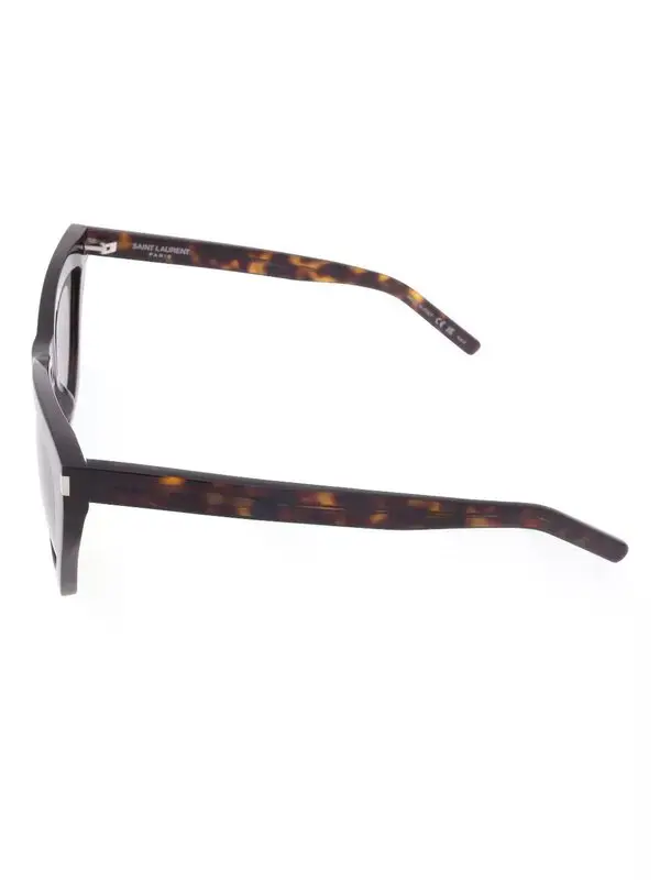 Saint Laurent Sl 214 Kate Cat-eye Sunglasses - Brown