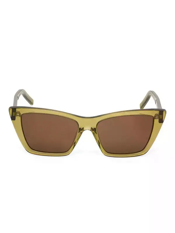 Saint Laurent Cat-eye Sunglasses - Green