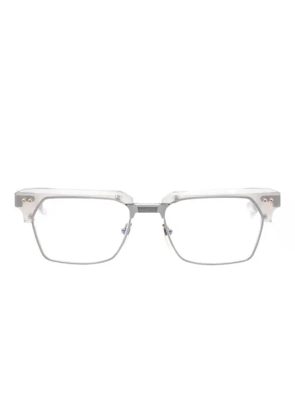 Dita Statesman-seven Geometric Eyeglasses - Grey