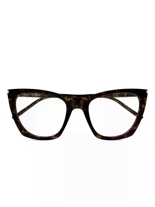 Saint Laurent Kate Eyeglasses - Brown