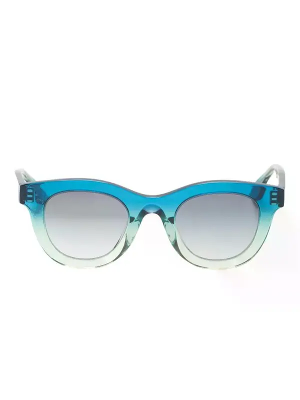 Thierry Lasry Consistency Round-frame Sunglasses - Blue