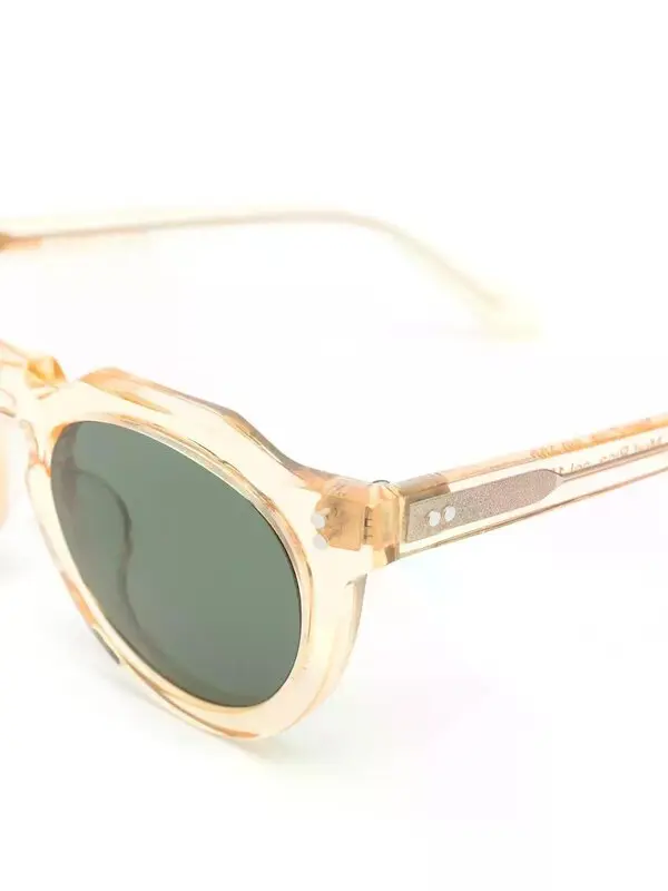 LESCA Pica Square-frame Sunglasses