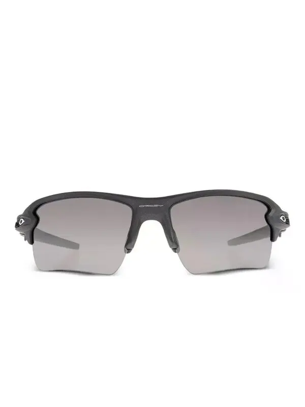 Oakley Rimless Shield Sunglasses - Grey