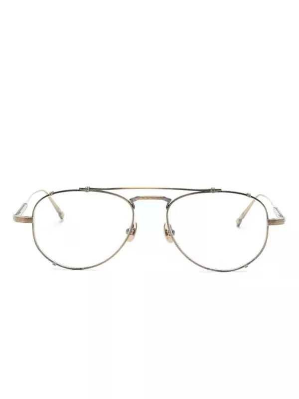 Matsuda Pilot-frame Glasses - Gold