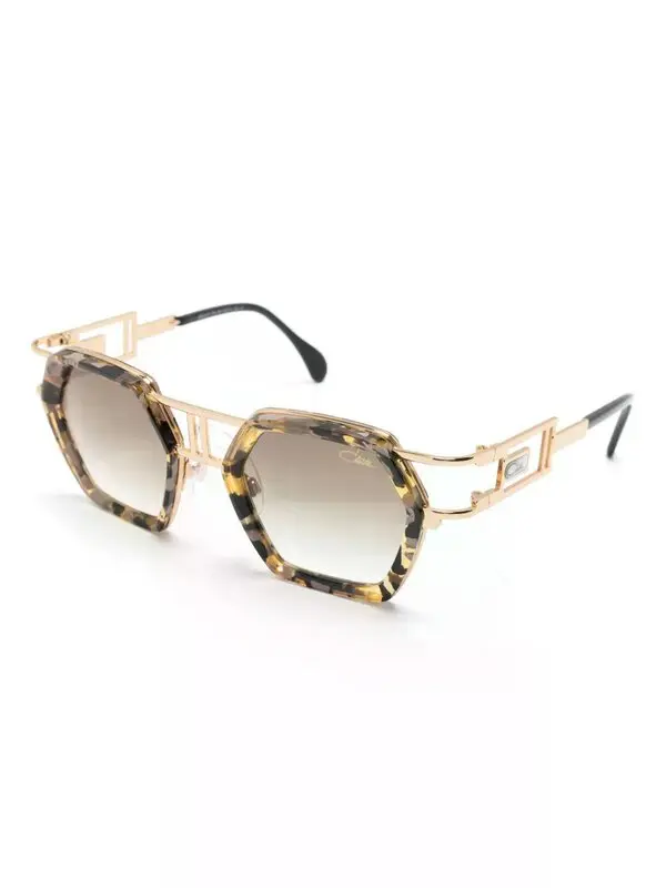Cazal 677 Geometric-frame Sunglasses