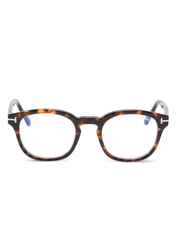 TOM FORD Round-frame Eyeglasses - Brown