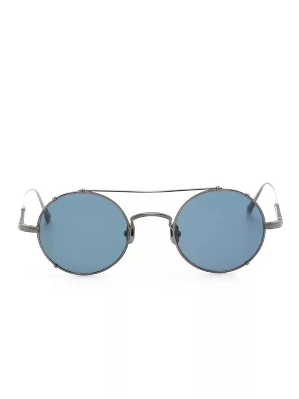 Matsuda Round-frame Sunglasses - Grey