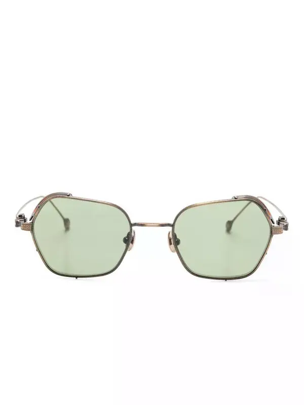 Matsuda Geometric Sunglasses - Brown