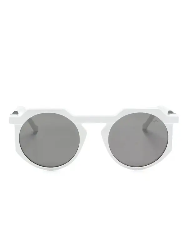 VAVA EYEWEAR Round-frame Sunglasses - White
