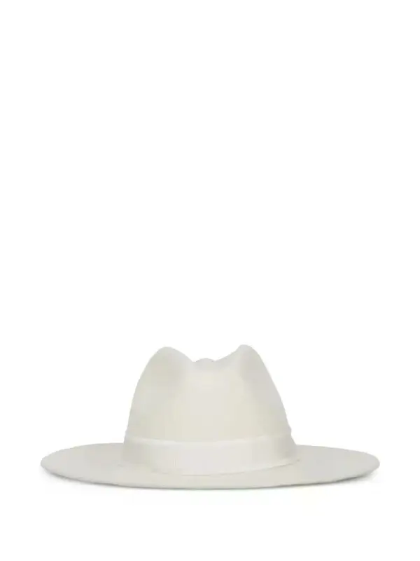 Antonelli Firenze Ribbon-trimmed Hat - Neutrals