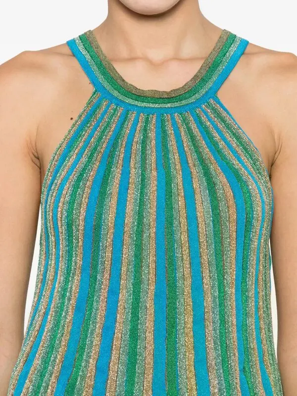 CIRCUS HOTEL Striped Sleeveless Top