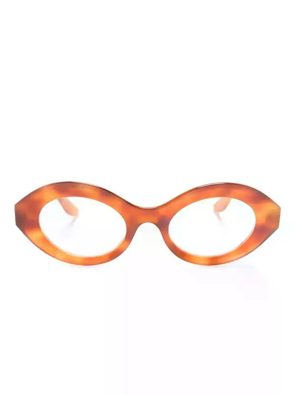 LAPIMA Maria Cat-eye Frame Glasses - Brown
