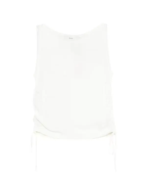 DUNST Drawstring Top - White