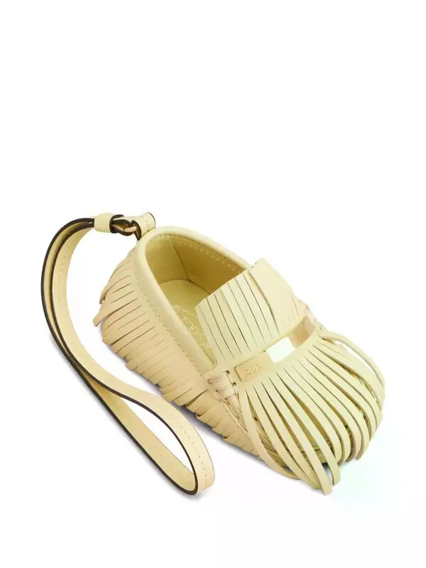 TOD'S Fringed Charm