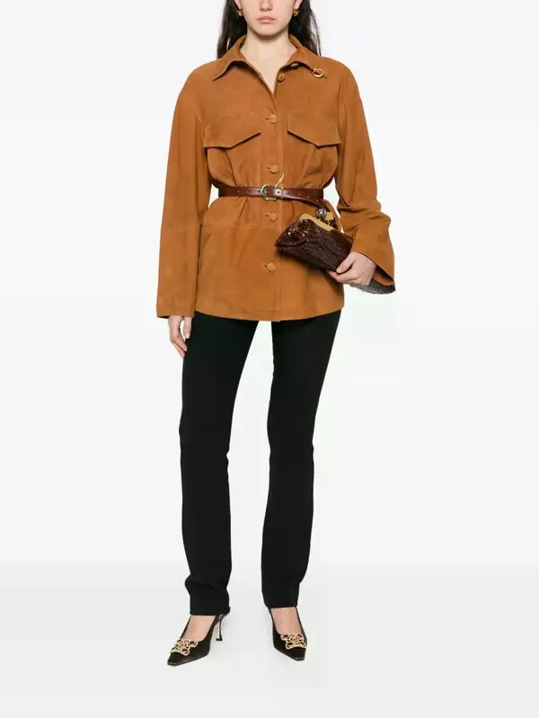 Alberta Ferretti Flap-pocket Button-up Shirt
