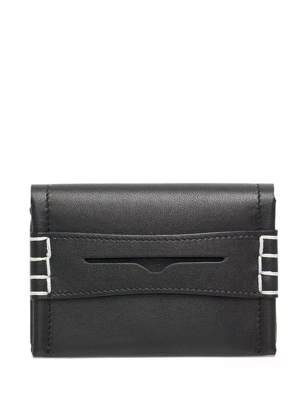 JW Anderson Loafer Folding Card Holder - Black