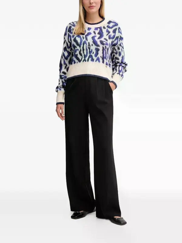 GAUDI Jacquard Pullover Sweater