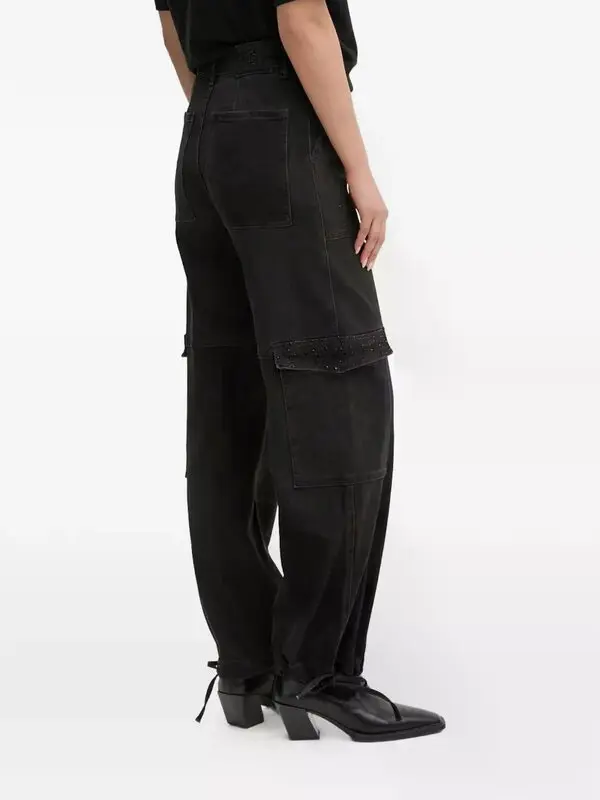 GAUDI High-waisted Cargo Jeans