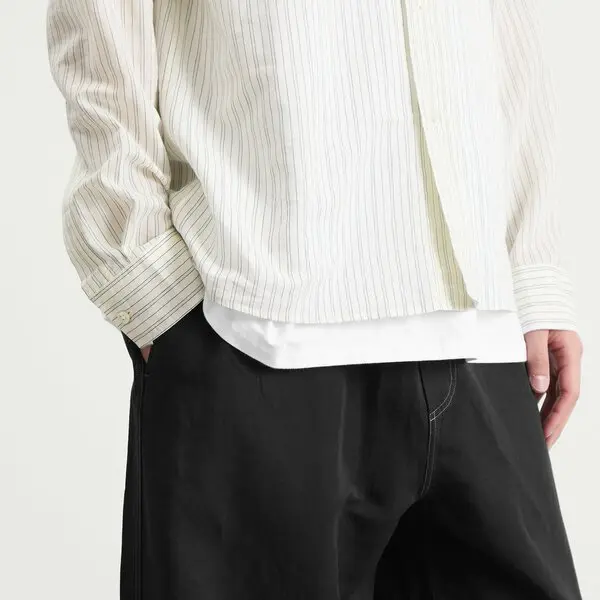 Studio Nicholson Cotton Linen Drawstring Trouser