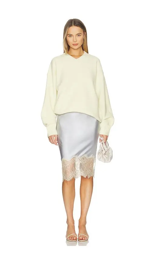 SEROYA Alejandra Sweater - Lemon