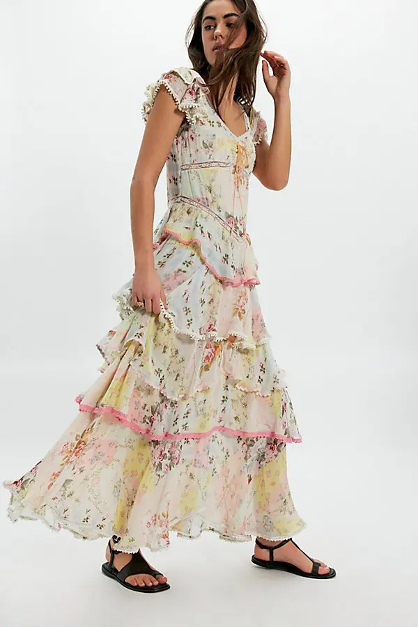 chinese dress ladies Free People Mad Love Denim Midi Dress – Salt and Freckles main image 0