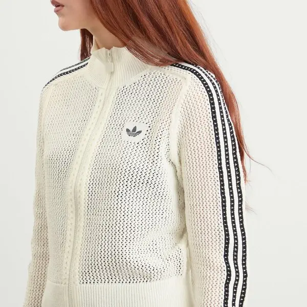 Adidas Crochet Knit Track Top