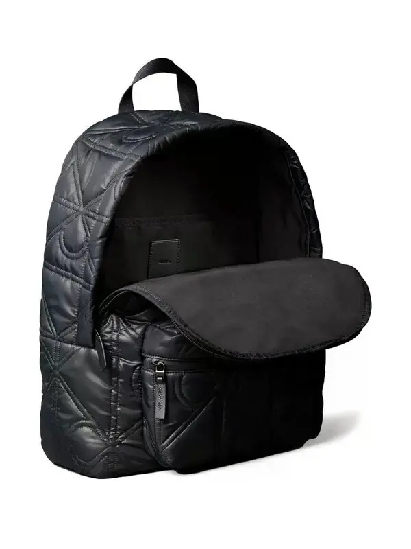 Calvin Klein Quilted Logo Backpack
