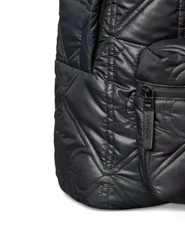 Calvin Klein Quilted Logo Backpack