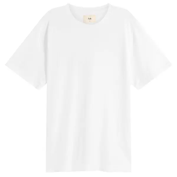 Folk Textured T-shirt - White