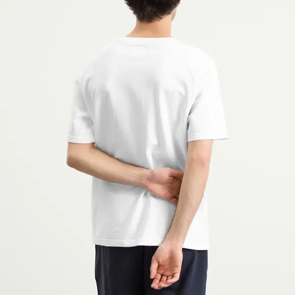 Folk Textured T-shirt - White