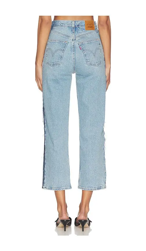 LEVI'S Ribcage Ankle Decon Straight Denim - Blue
