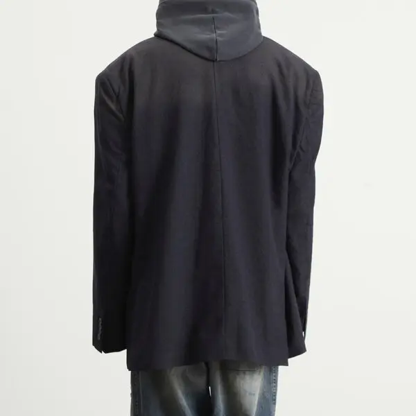 Balenciaga Shadow Prince Of Wales Check Blazer