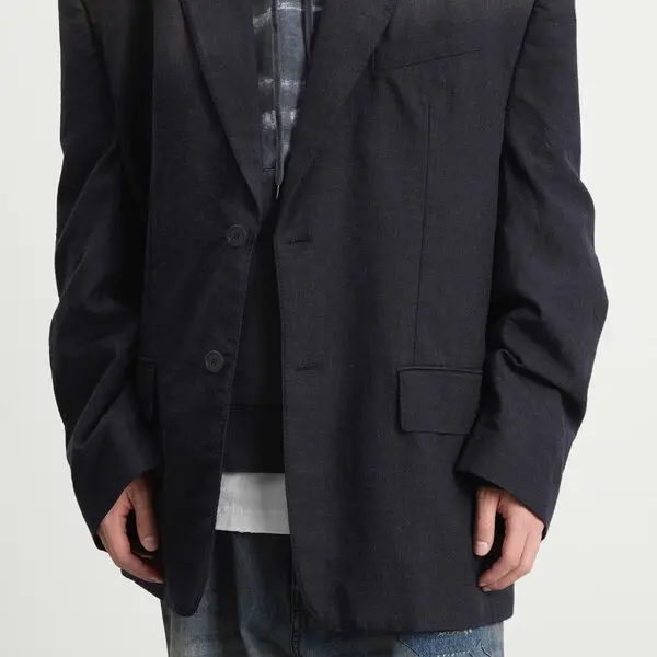 Balenciaga Shadow Prince Of Wales Check Blazer