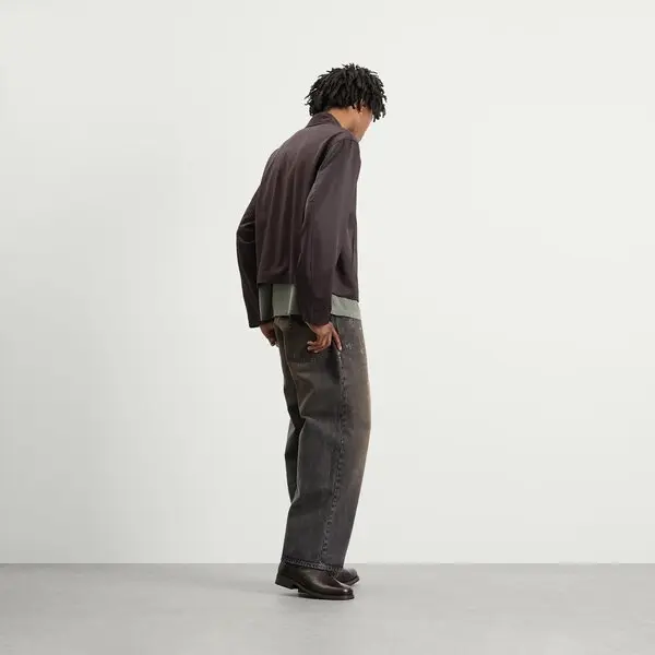 Our Legacy Weave Mini Jacket - Crushed Grape