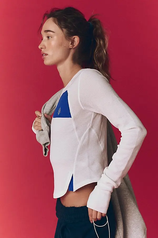 Free People Outbound Long Sleeve Top