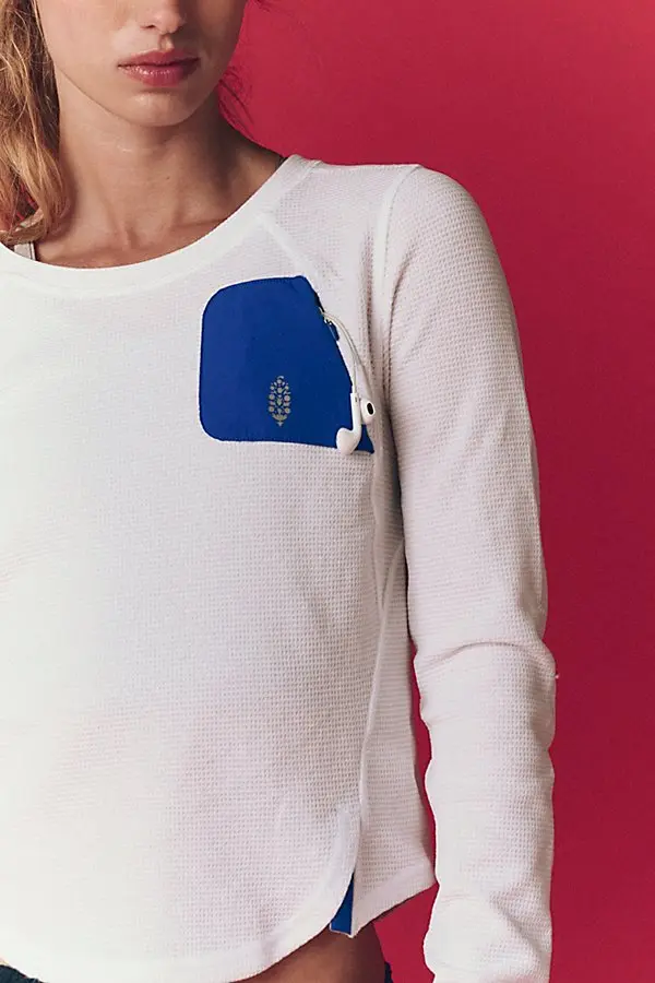 Free People Outbound Long Sleeve Top