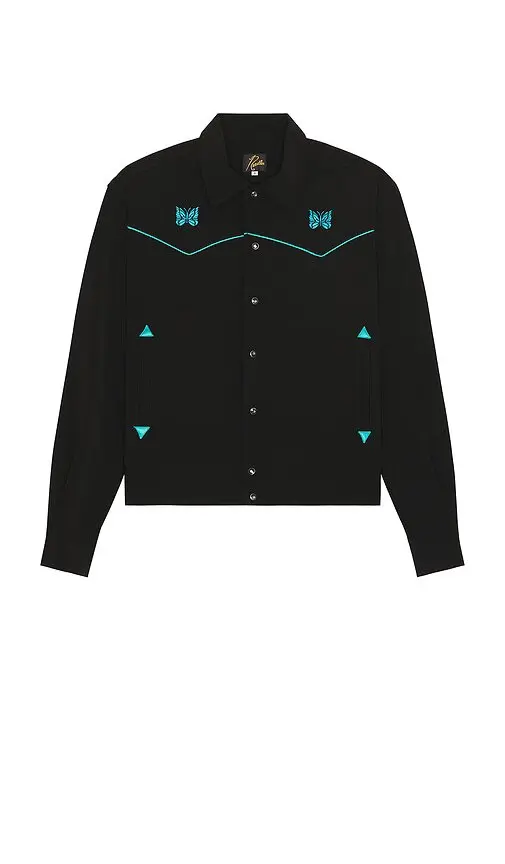 Needles Piping Cowboy Jacket Poly Double Cloth