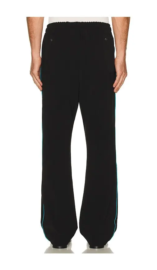 Needles Piping Cowboy Pant Poly Double Cloth - Black