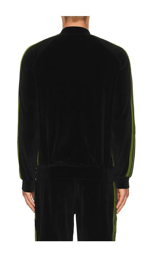 Needles Rib Collar Track Jacket Cpe Velour