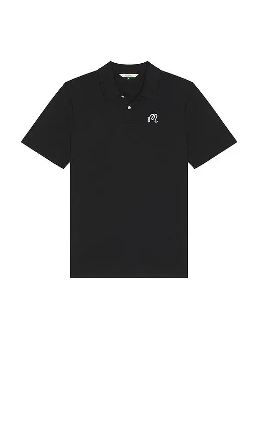 MALBON Fairway Polo In . Also - Black