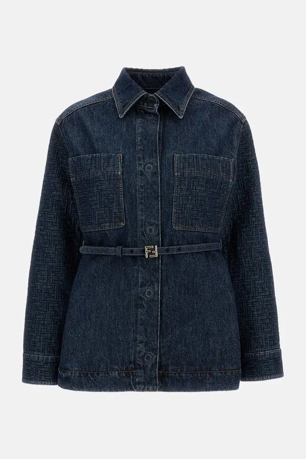 Fendi Padded Denim Jacket