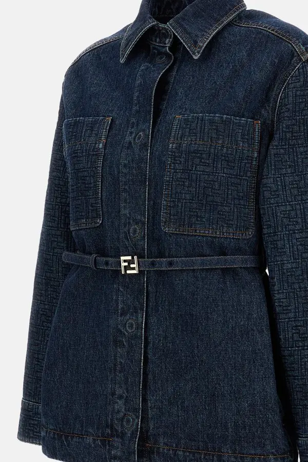 Fendi Padded Denim Jacket