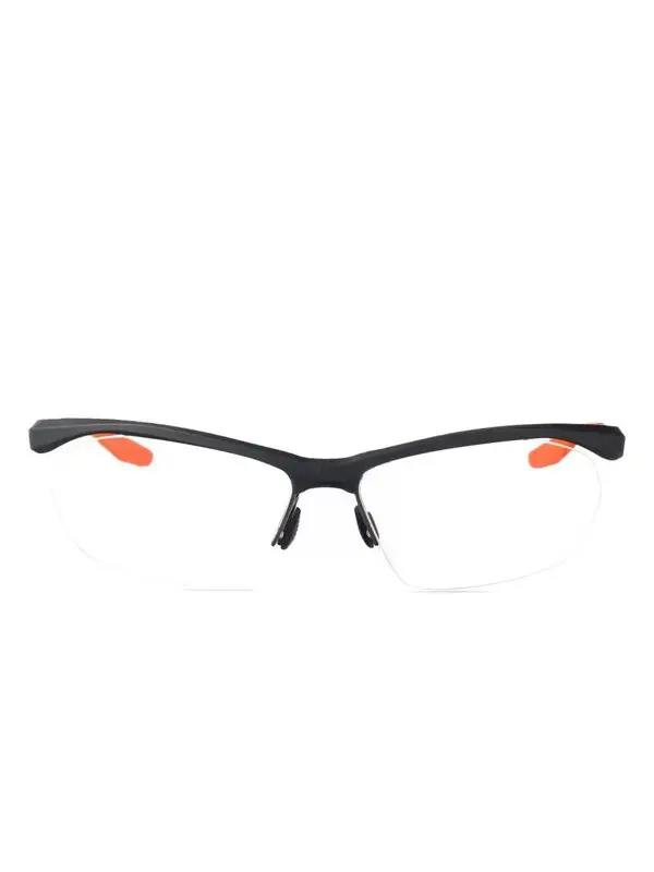 Nike 7401 Shield-frame Glasses - Black