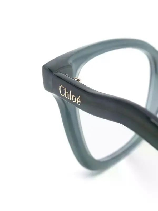 Chloé Logo Lettering Cat-eye Glasses
