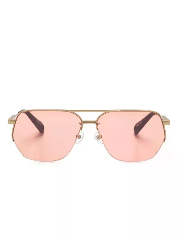 Jacquemus Aviador Sunglasses - Gold