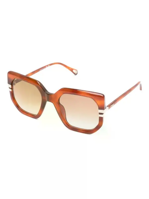 Chloé Geometric Sunglasses