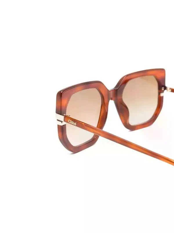 Chloé Geometric Sunglasses
