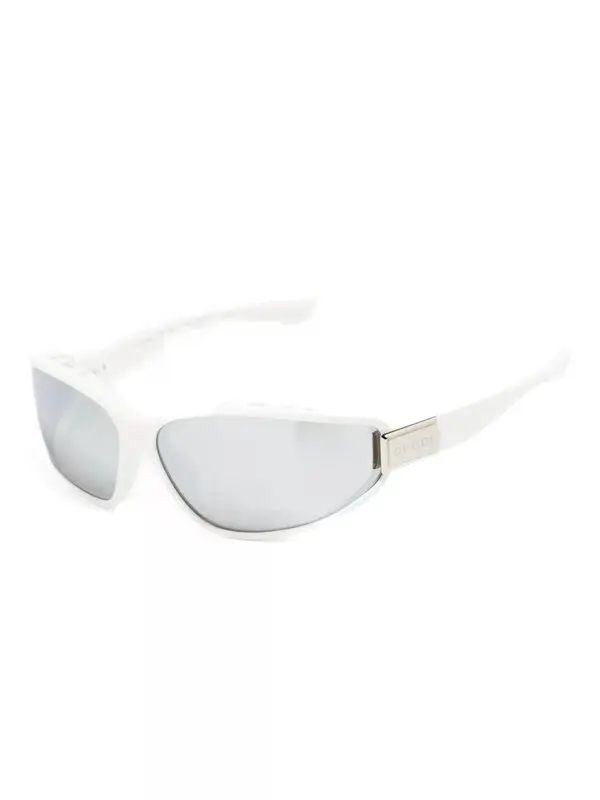 Gucci Shield-frame Sunglasses