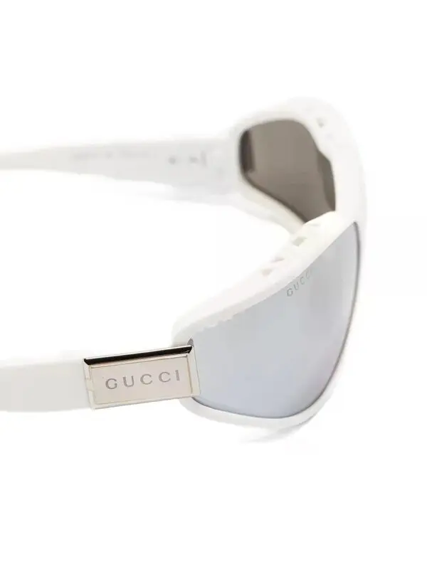 Gucci Shield-frame Sunglasses