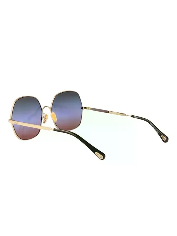 Chloé Octagonal Frame Sunglasses